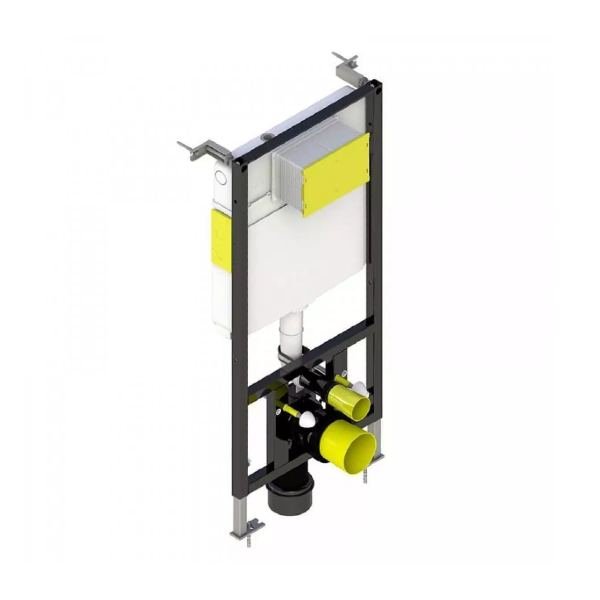 Wall Hung Toilet Frame & Dual Flush Plate - Bathroom Warehouse